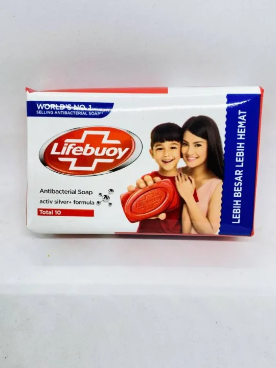 Lifebuoy Antibacterial Soap Total 10 - 75g | Lazada