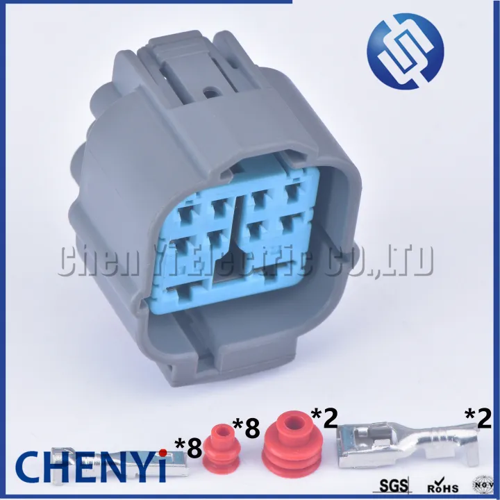 1 set 10 Pin Sumitomo HX Series (Female) OBD2 2.3/4.8mm(090/187 ...