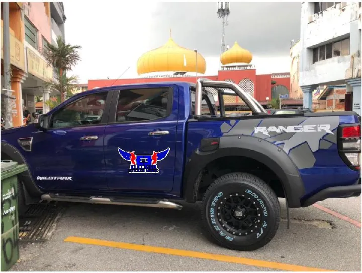 FORD RANGER - RAPTOR DESIGN DECAL STICKER | Lazada