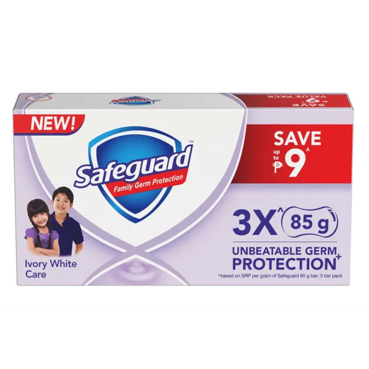 Safeguard Soap Ivory White Care 85gx3 | Lazada PH