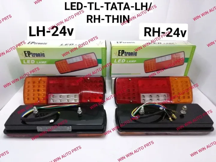 LED Tail Lamp TATA 24V with License Lamp EPtronic Heavy Duty Lampu ...