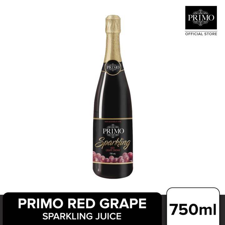 PRIMO Red Grape Sparkling Juice 750ml | Lazada PH