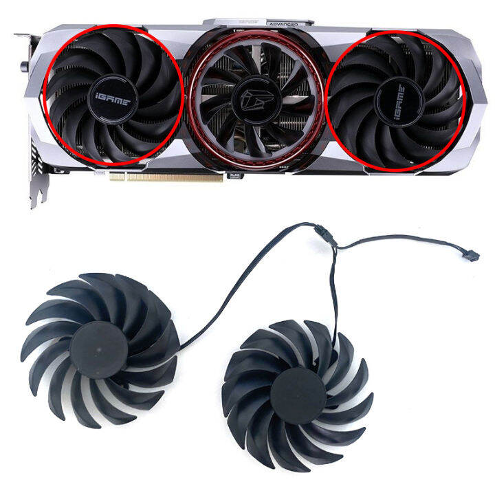 Cooling Fan 90mm For Colorful iGame GeForce RTX 3090 Advanced RTX 3060 ...