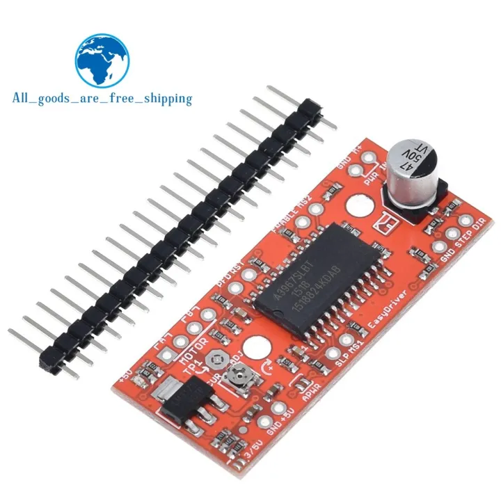 TZT A3967 EasyDriver Stepper Motor Driver V44 For Arduino Development ...