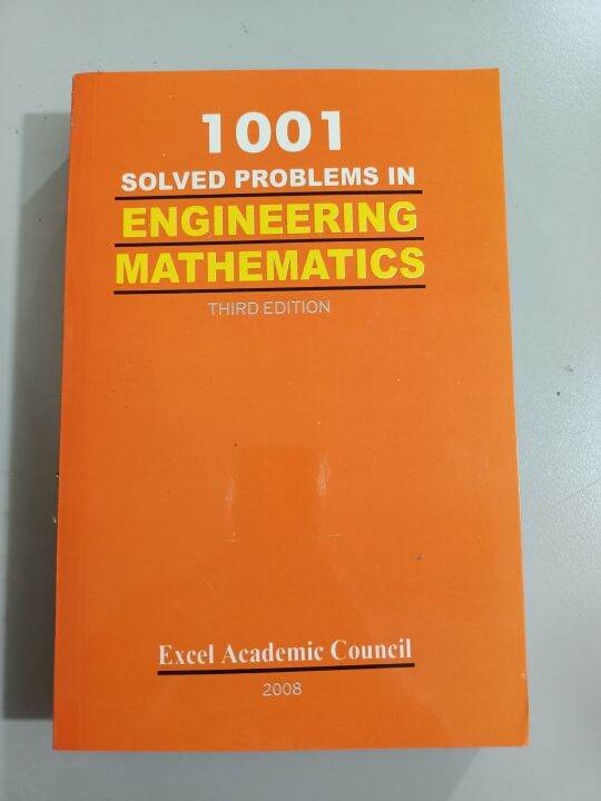1001 Solved Problems in Engineering Mathematics third edition | Lazada PH