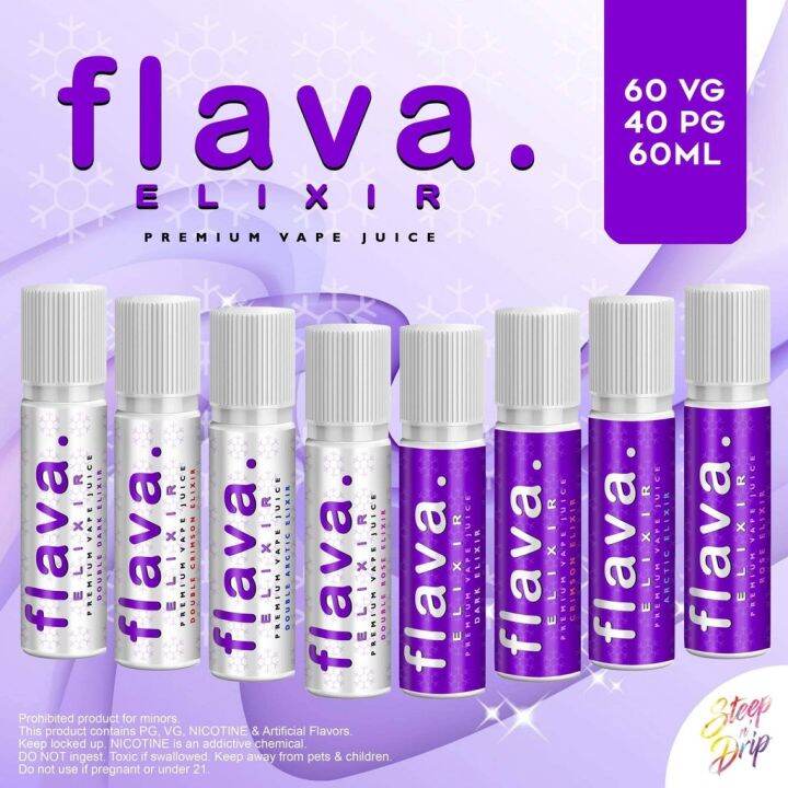 【New】 FLAVA ELIXIR PREMIUM E-JUICE | Lazada PH