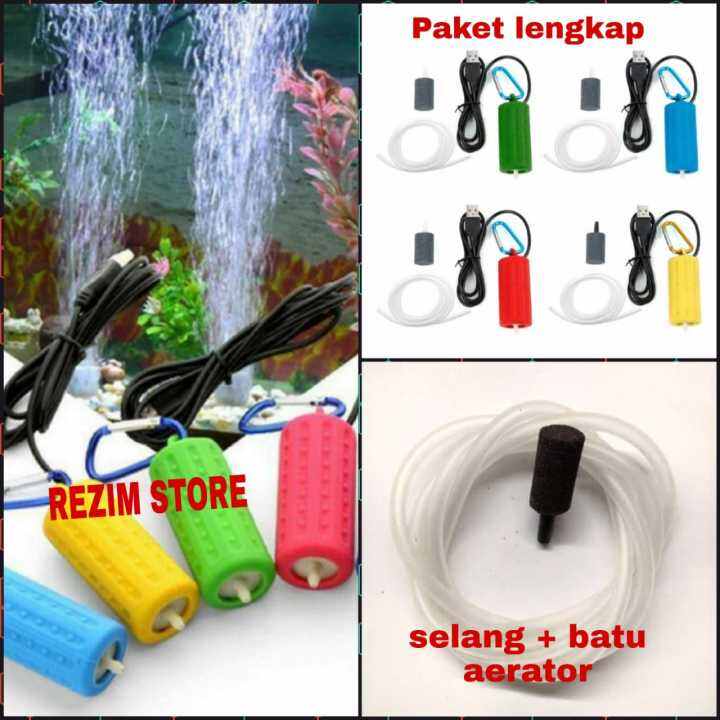 AERATOR USB AIR PUMP USB ALAT GELEMBUNG UDARA UMPAN MANCING Aerator ...