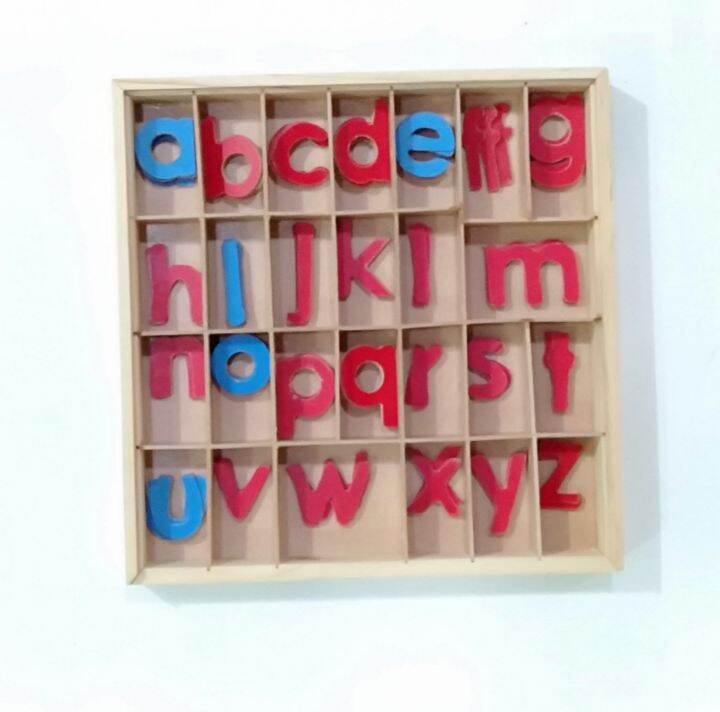 Montessori Moveable Alphabet - Mainan edukasi | Lazada Indonesia