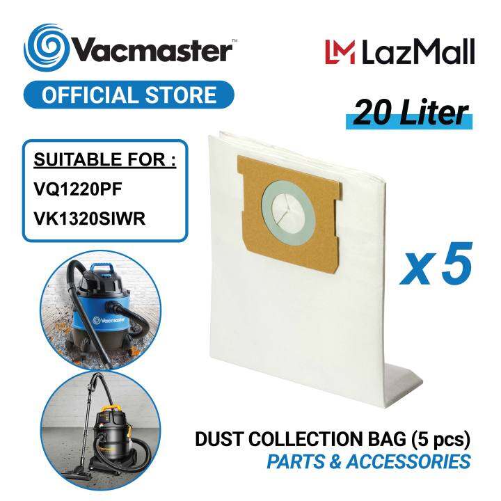 VACMASTER VACUUM CLEANER 20L DUST COLLECTION BAG (3 pcs / 5 pcs) | Lazada