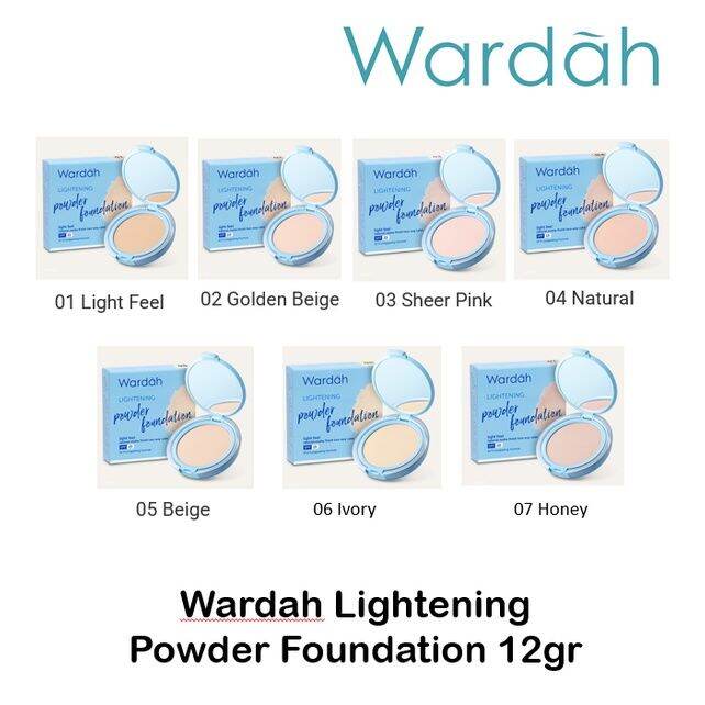 Wardah Lightening Powder Foundation / Wardah Bedak / Wardah Bedak Sama ...