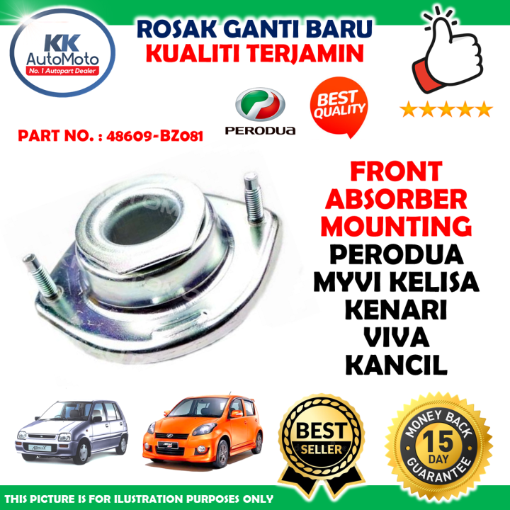 1 Biji - Genuine Original Front Absober Mounting - Perodua Myvi Kelisa ...