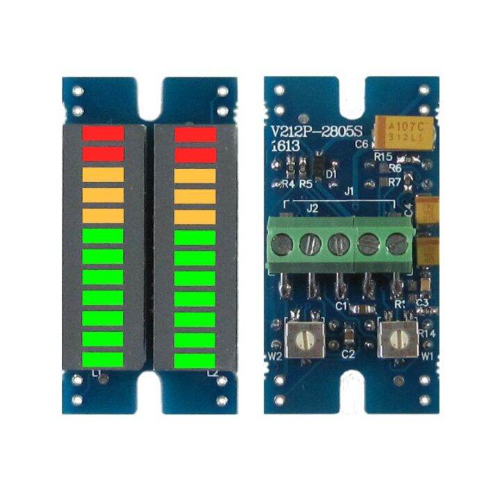 2X12 Band LED Display Music Audio Spectrum Indicator Stereo Dual ...