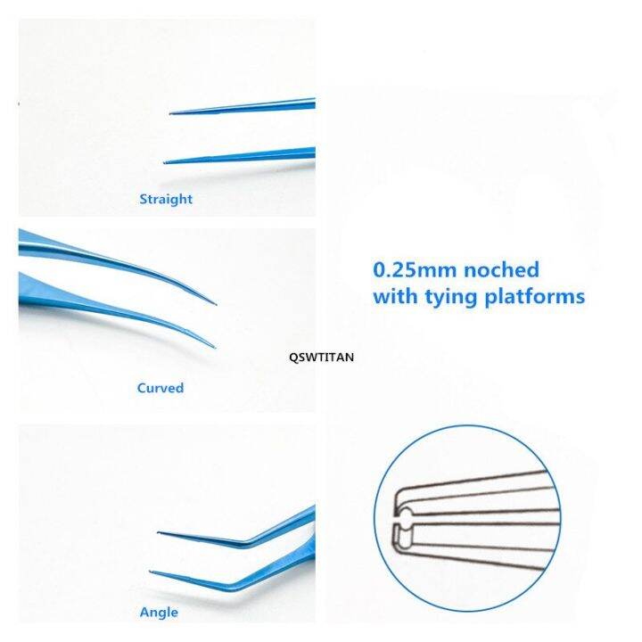 Jiayi 1Pcs Ophthalmic Pierse Colibri Corneal Forceps With Notched ...