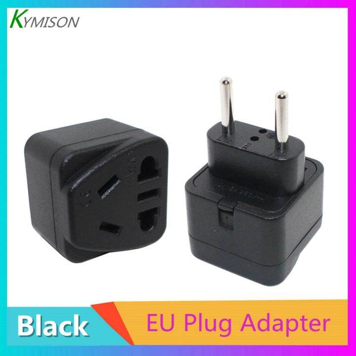 European Standard 2 Round Pin 4.0mm Travel Adapter, Convert US/EU/China ...
