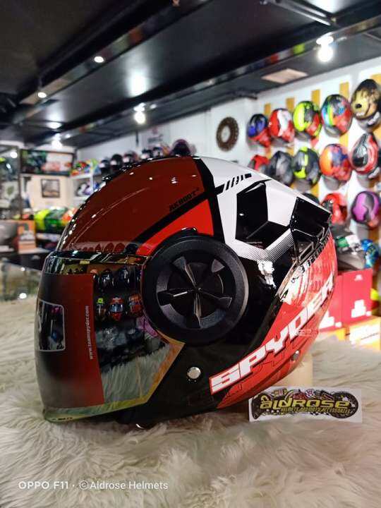 Spyder Reboot 2 Gloss white red | Lazada PH