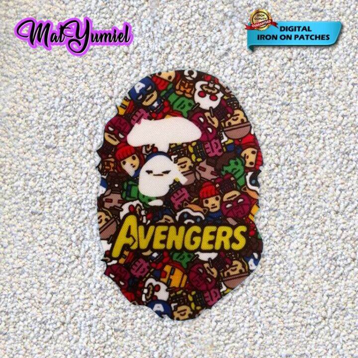 IRON ON PATCH A BATHING APE BAPE LOGO | Lazada PH