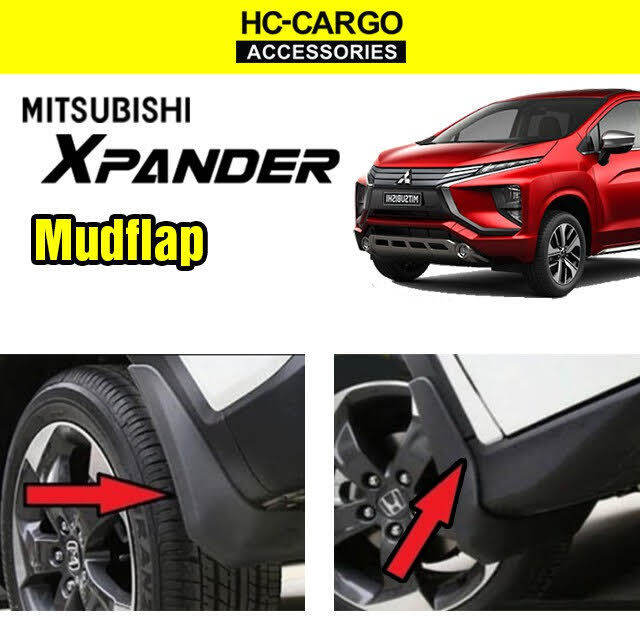 Mitsubishi XPander 2017-2021 Front Rear Mudflag Wheel Fender Protector ...