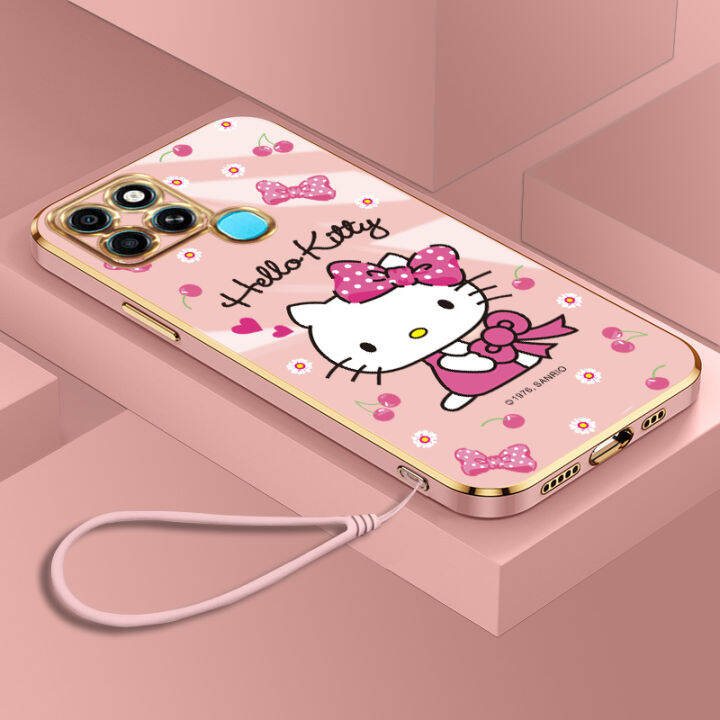 Casing Infinix Smart 6 HD Phone Case New Design Hello Kitty Fashion ...