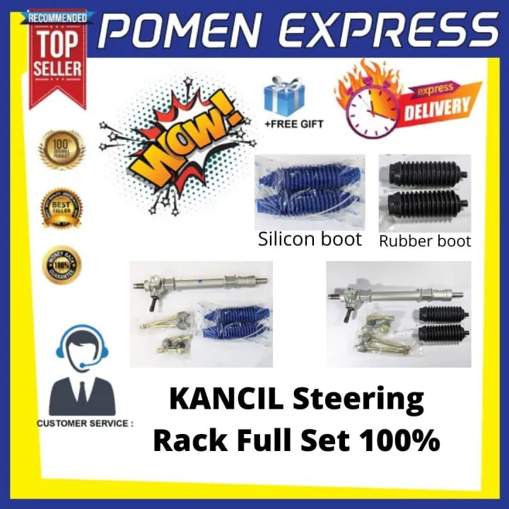 Kancil Steering Rack Full Set 100% New 3 Month Warranty for Perodua ...