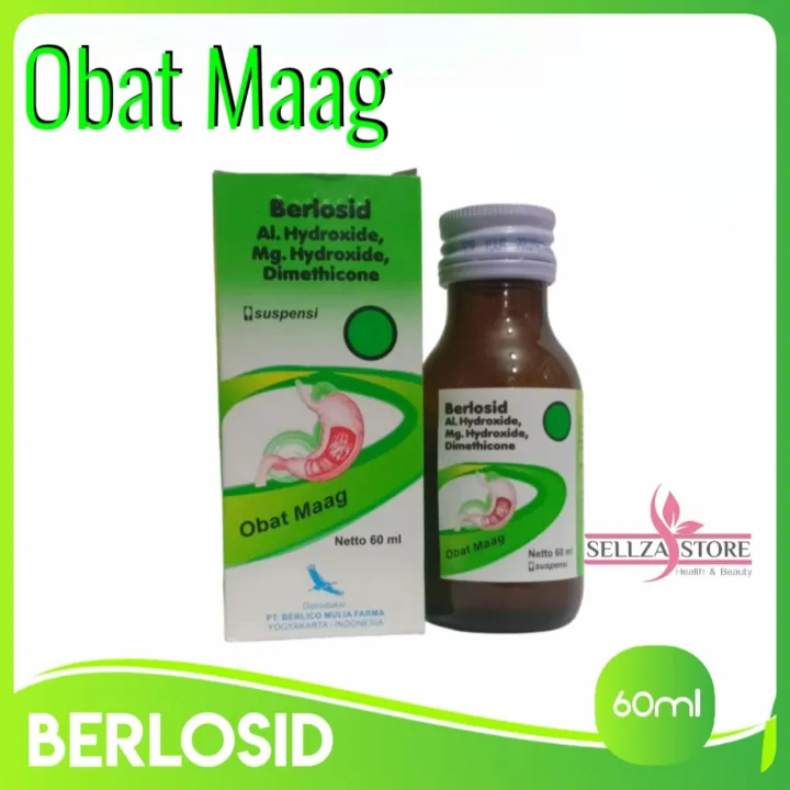 BERLOSID Sirup Obat Maag 60ml - Sellza Store | Lazada Indonesia
