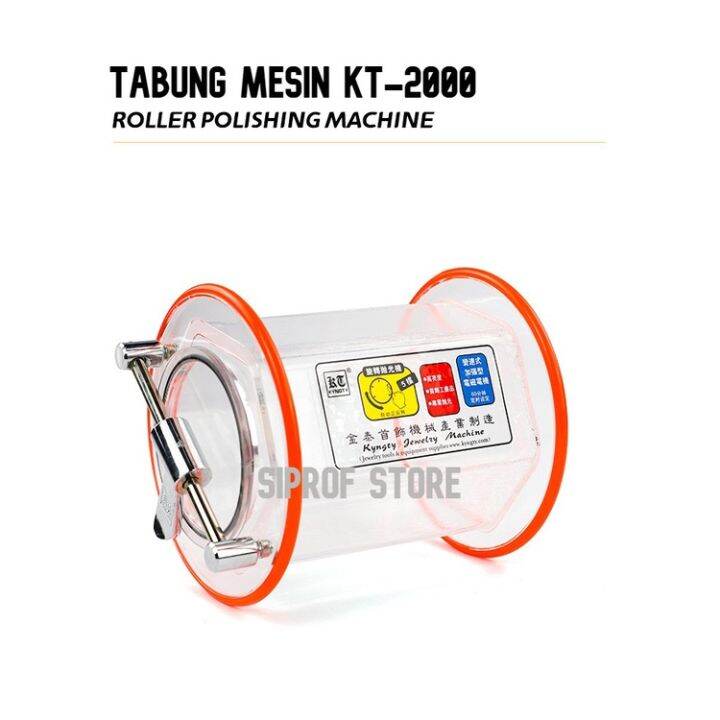 Tabung Mesin Molen KT 2000 Replacement Drum for Rotary Tumbler | Lazada Indonesia