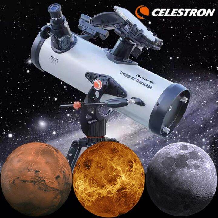 Celestron Professional Starsense Explorer LT114AZ Smartphone App Newton High Powerful 114Mm ...