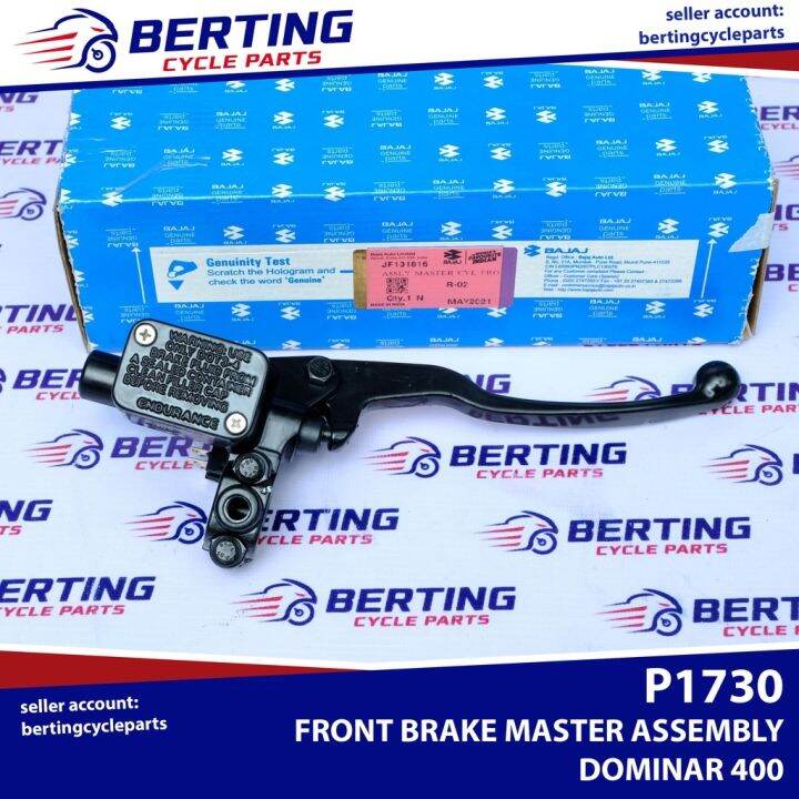 FRONT BRAKE MASTER ASSEMBLY Dominar 400 Genuine JF131816 | Lazada PH