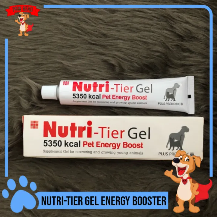 PAW HERO Nutri-Tier Gel Pet Energy Booster Supplement Gel + Prebiotics ...