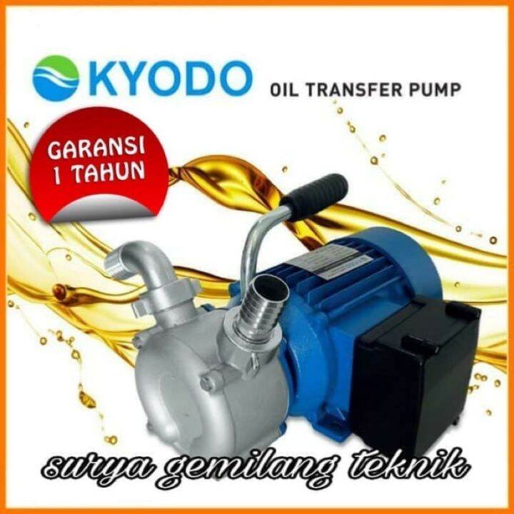 POMPA CAIRAN KENTAL OLI MINYAK SOLAR KYODO CKD-25 HV-OIL TRANSFER PUMP | Lazada Indonesia