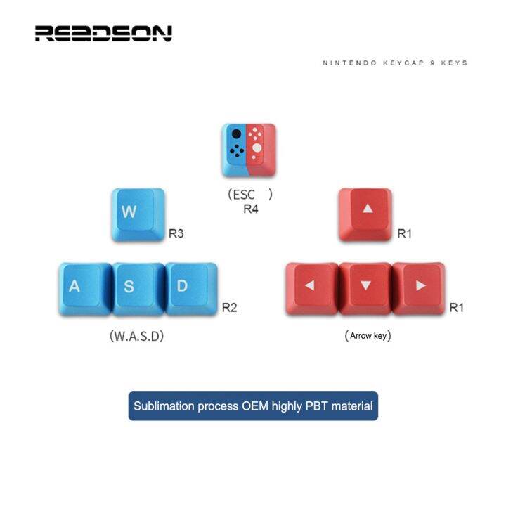 Keycaps Mechanical Keyboard Wasd Keyboards Custom - Keycap Key ...