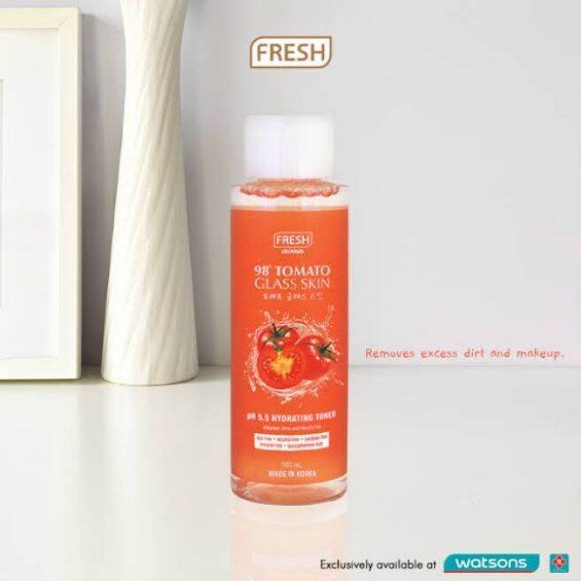 Fresh Skinlab Tomato Glass Skin Toner | Lazada PH