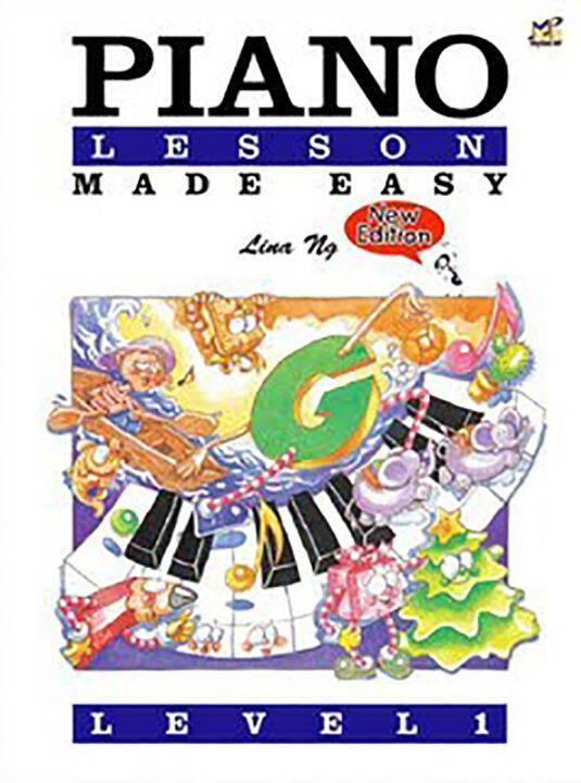 Piano Lesson Made Easy Level 1, 2 & 3 by Lina Ng piano lesson book for ...