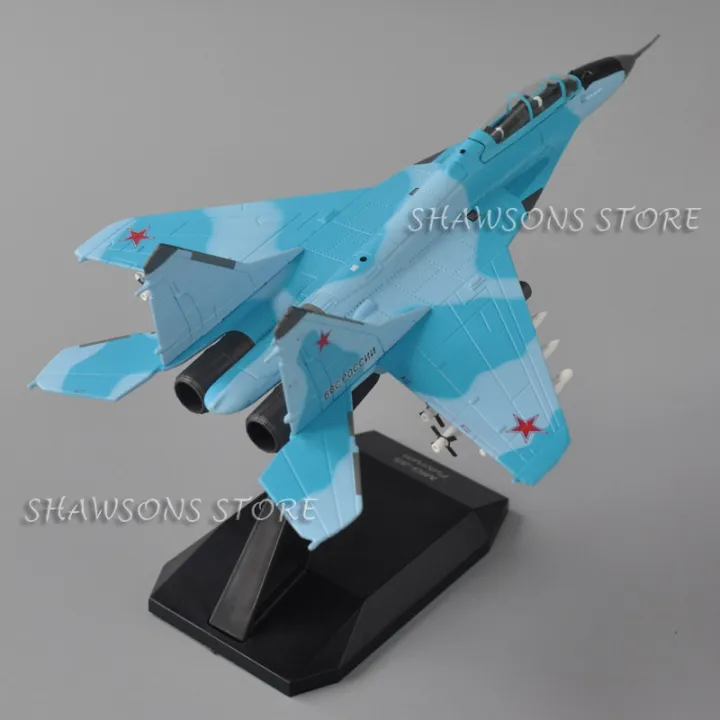1:100 Scale Diecast Metal Military Aircraft Model MIG 35 Jet Fighter ...