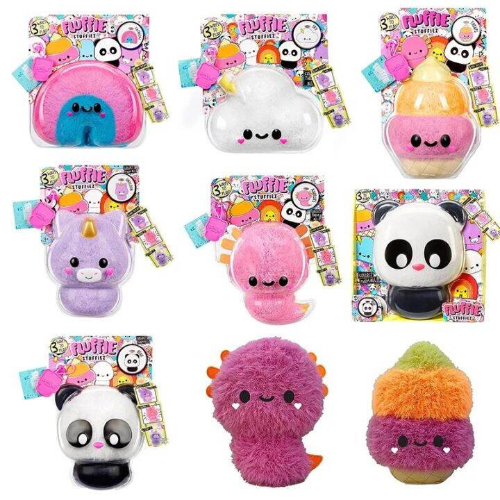 Original Fluffie Stuffiez All Collectible Plush Toy Rain Suprise Reveal ...