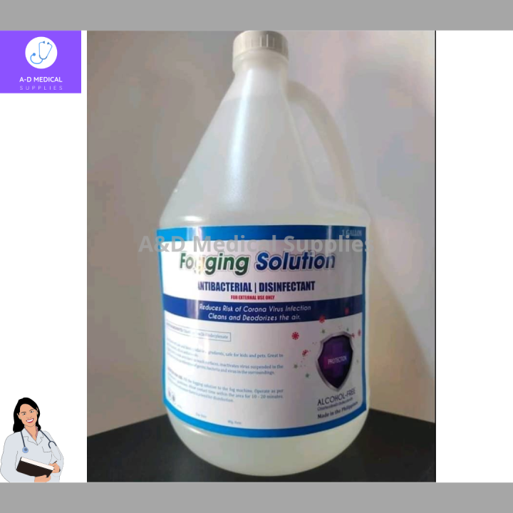 Fogging Solution Antibacterial/Disinfectant 1 Gallon | Lazada PH