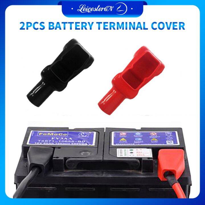 LST 2pcs Car Positive and Negative Battery Terminal Connector ...
