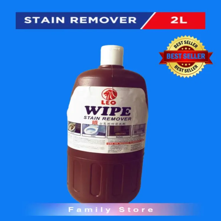 LEO Wipe Stain Removal /Toilet Cleaner Regular Pencuci Tandas 2Litre ...