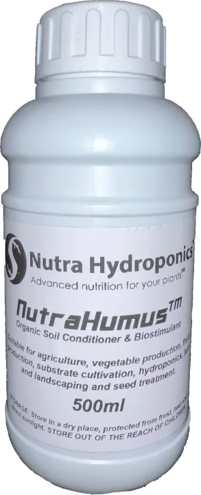 Nutra Hydroponics NutraHumus organic plant growth stimulant and soil ...