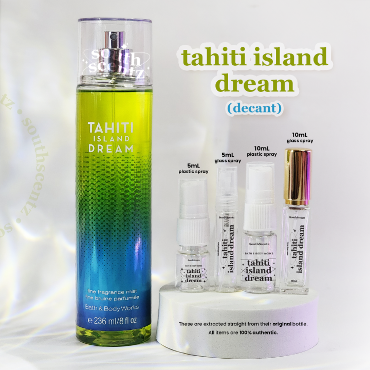Tahiti Island Dream Rare Scent Bath And Body Works Bbw Decant 5ml 10ml