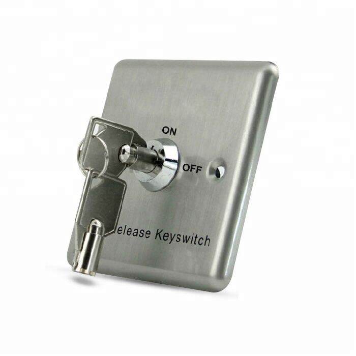 Door Exit Release Button with Keys Stainless Steel for Door Access ...