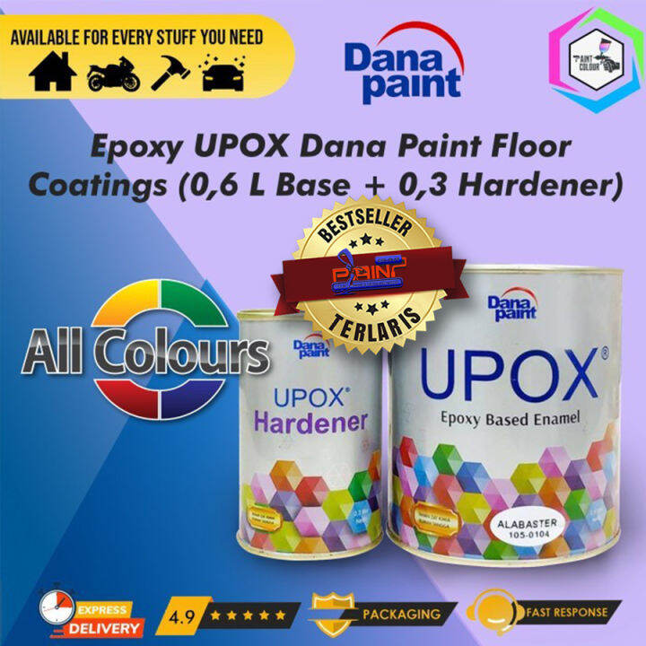 Cat Lantai Epoxy UPOX Danapaint All Colour - Floor Coatings - 0099 ...