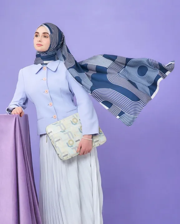 MONOGRAM MANIA SHAWL & SQUARE SCARF BY NAELOFAR WITH EXCLUSIVE BOX (100 ...