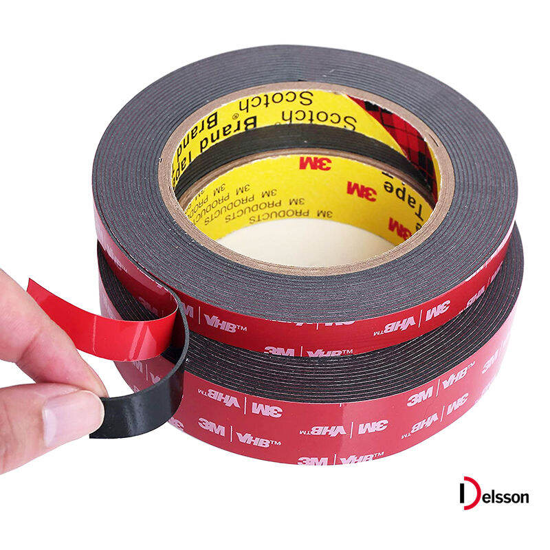 Delssonเทปกาวสองหน้า 3M แท้ 100% 3M 5952 หนา 0.8 มม. เทปโฟมแต่งคิ้ว ...