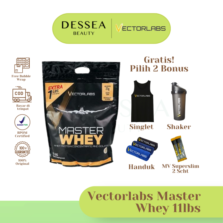 VECTORLABS MASTER WHEY10LBS+1LBS PURE WHEY PROTEIN ISOLATE | Lazada ...