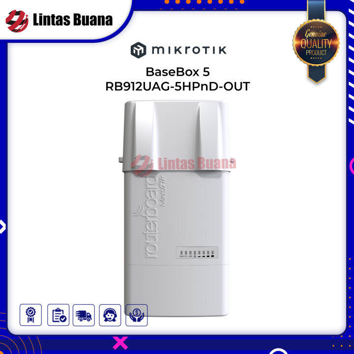 Mikrotik RB912 UAG-5HPND-OUT Basebox 5 | Lazada Indonesia