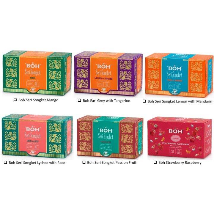 New zuoksoipu497242 Ready Stock! BOH Seri Songket Flavoured Herbs and ...