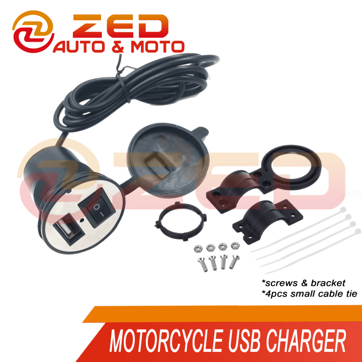 Motorcycle USB Adapter Charger / USB Phone Charger | Lazada PH