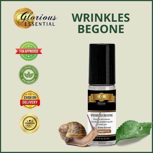 GLORIOUS ESSENTIAL Wrinkles Begone 5ml Roller Bottle Skin Care Serum ...