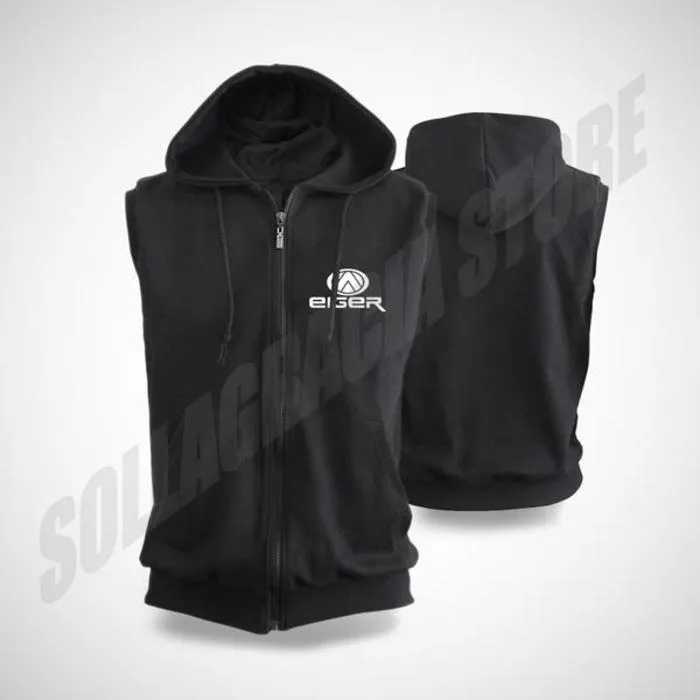 EIGER ROMPI VEST HOODIE ZIPPER | Lazada Indonesia