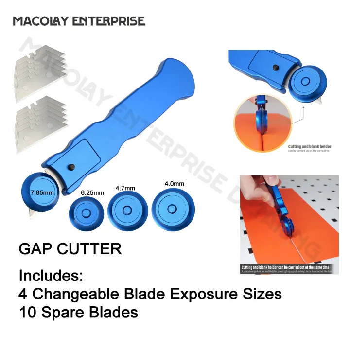 WR-34 Gap Cutter prevents irregular cut Vinly TInt PPF for Wrapping ...